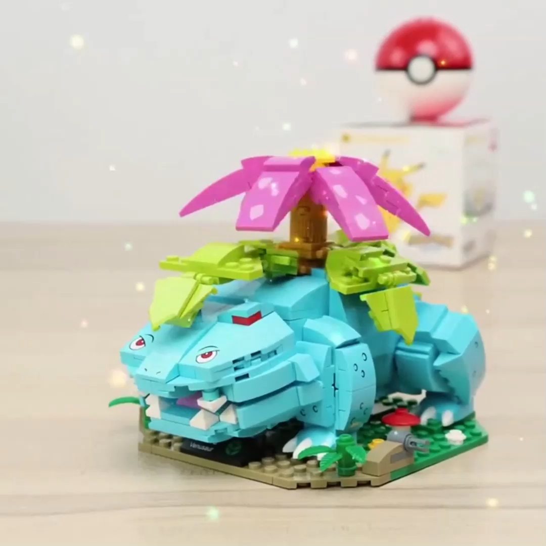 Pokémon Building Blocks Set: Charizard, Gyarados, Mewtwo, Venusaur ...