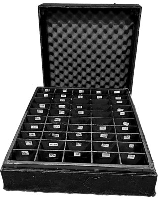 Wood Carry Box - Holds up to 50 FM Receivers Williams Sound R35 or ...