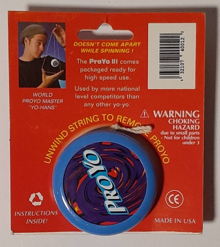 TCL Proyo 3 Playmaxx Yoyo Fixed Axel Yo-yo Blue On Card | eBay