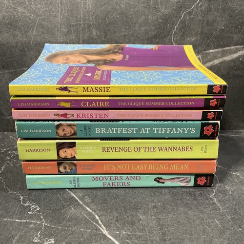 THE CLIQUE / Alpha Series Lot of 7 Books Lisi Harrison Teen Girls YA ...