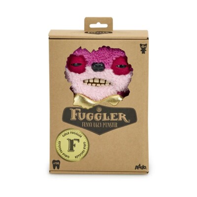 FUGGLER GOLD EDITION TEDDY BEAR NIGHTMARE PINK NEW TOY - NO USA TARIFFS ...