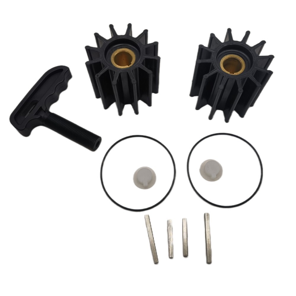 Cummins 2 Pack Impeller Kit With Puller 3802444 3897337 3916852 3925236 ...
