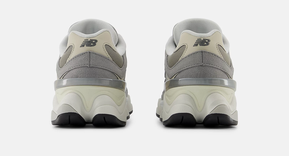 New Balance 9060 GS & Women's Grey & Brown Sports Sneaker GC9060BA | eBay