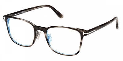 Authentic TOM FORD Rx Eyeglasses FT 5925 -D-B-020 Havana Black 52mm ...