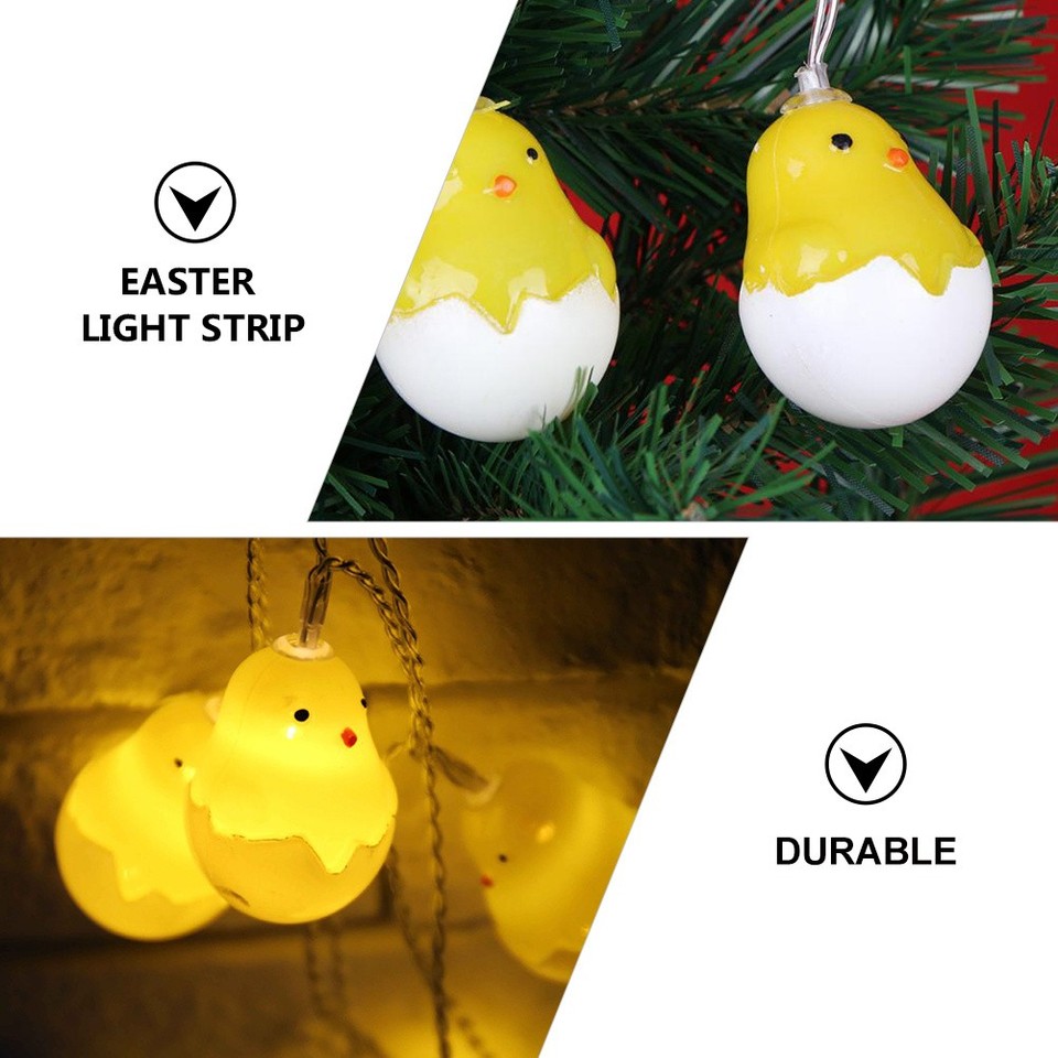 Festival String Light Eggshell Led Chicken Novelty Lights Portable ...