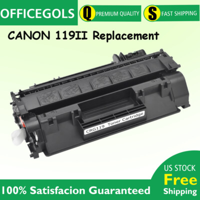 3480B001AA High Yield Black Toner Cartridge Compatible For Canon 119 II Printer | eBay