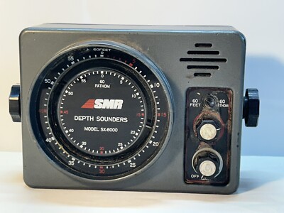 VINTAGE SMR DEPTH SOUNDER MODEL SX-6000 Untested as is j2 | eBay