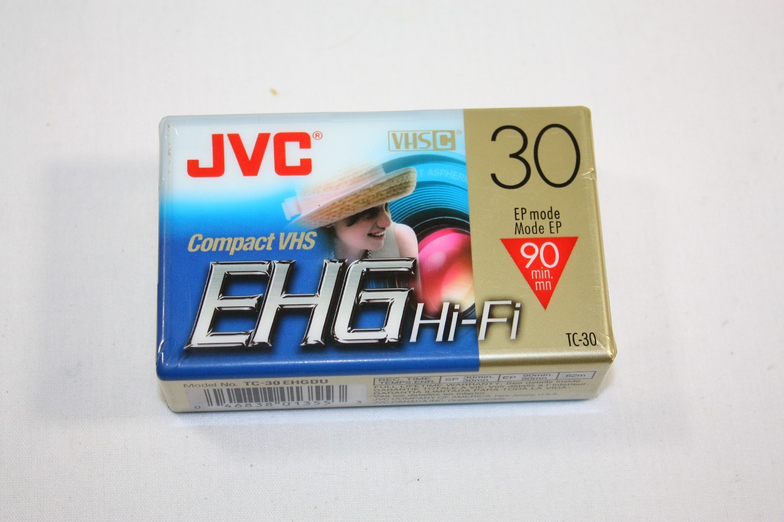New Sealed JVC EHG Hi-Fi Compact VHS Tape 30 90 TC30 EHGDU | eBay