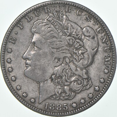Better 1885-O Morgan Silver Dollar - 90% US Coin - Nice Coin *397 | eBay