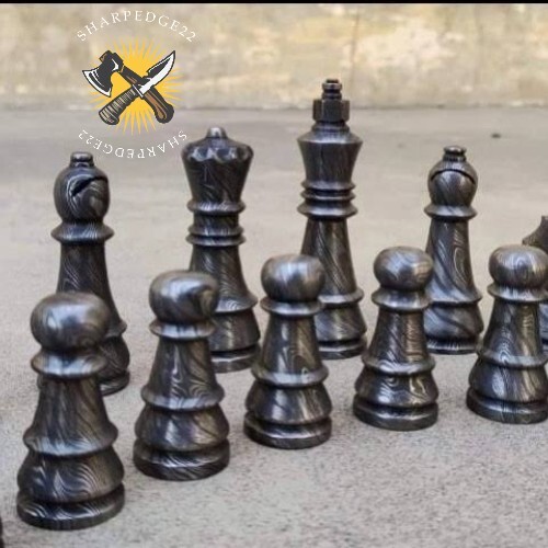 chess set damascus | eBay