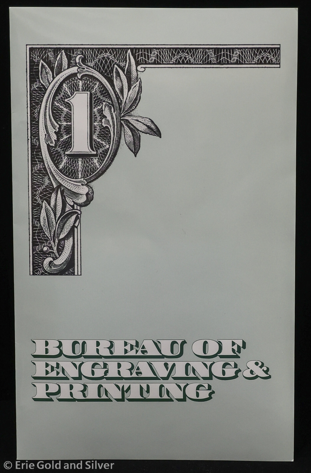 1995 Bureau of Engraving & Printing Uncut Sheet of 4 $1 Dollar Bills | eBay