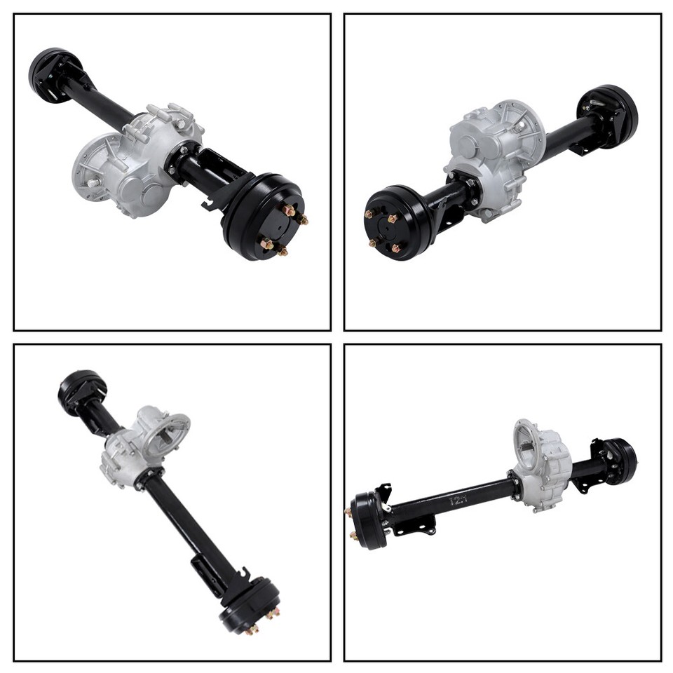 For EZGO Electric Golf Carts Rear Axle Assy 73500G01 Schafer 12.44:1 ...