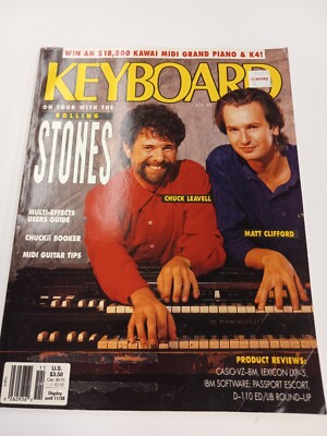KEYBOARD MAGAZINE ( Synth, MIDI ) NOV 1989 - Rolling Stones | eBay