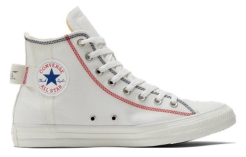 Converse Chuck Taylor All Star Hi High Logo Tag - Vintage White ...