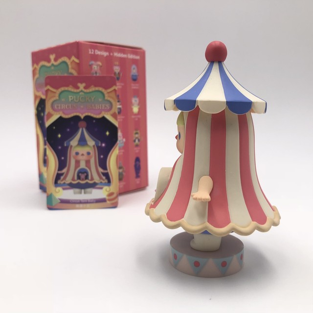 POP MART PUCKY Mini Figure Designer Toy Figurine Circus Babies Circus ...