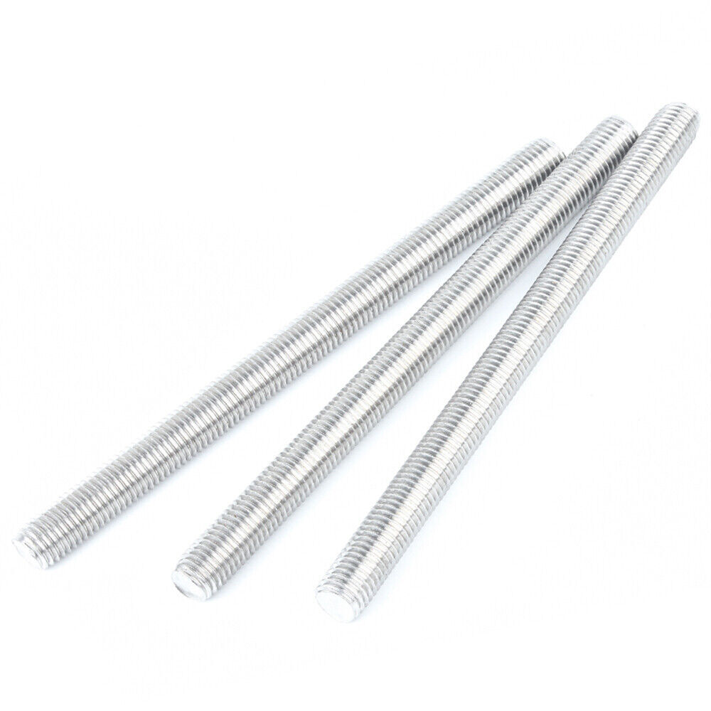 M6 M8 M10 M12 M14 M16 Aluminium 6061 Threaded Rods Metric Thread Stud ...
