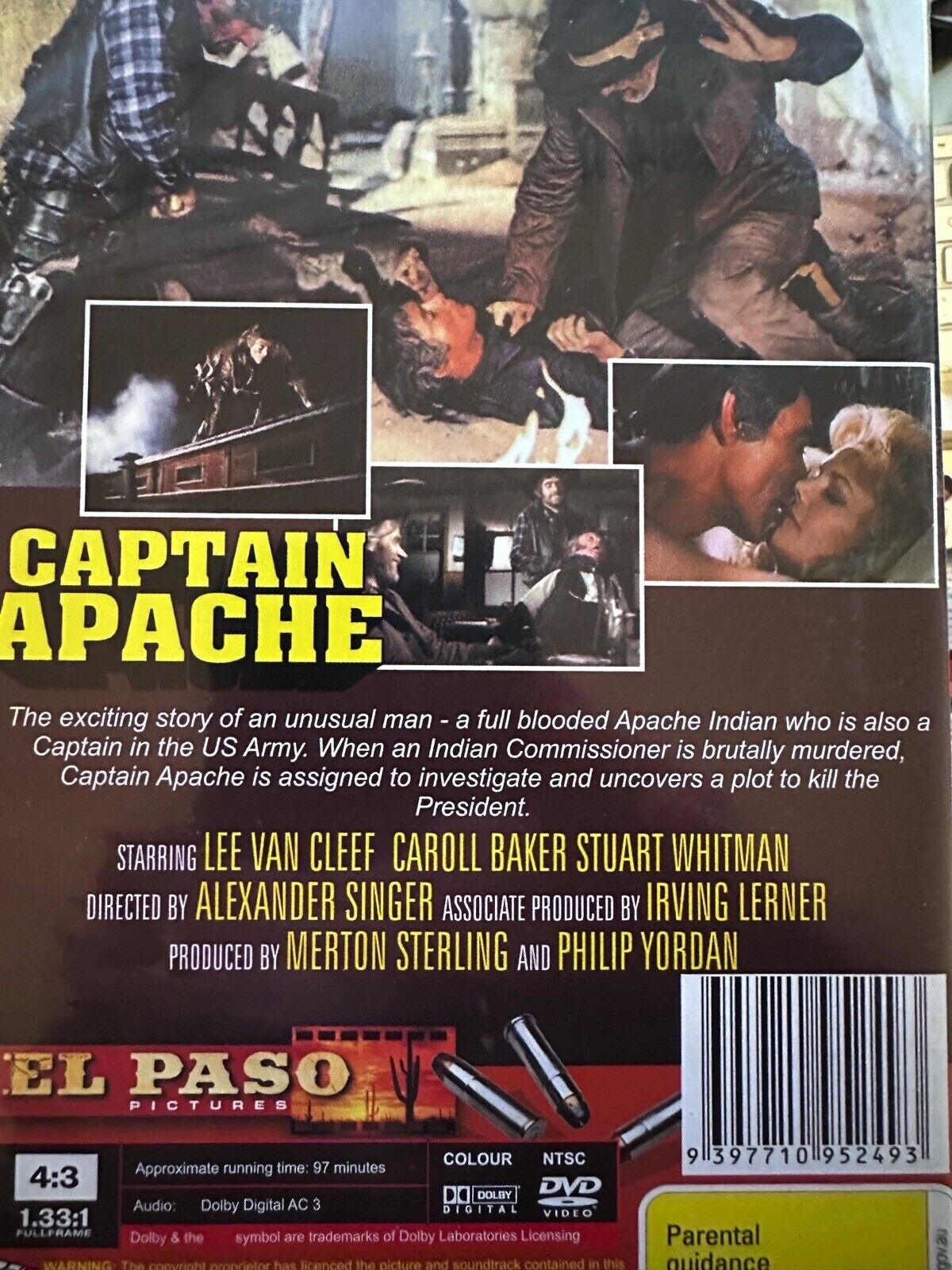 CAPTAIN APACHE - LEE VAN CLEEF - STUART WHITMAN - El Paso Western | eBay