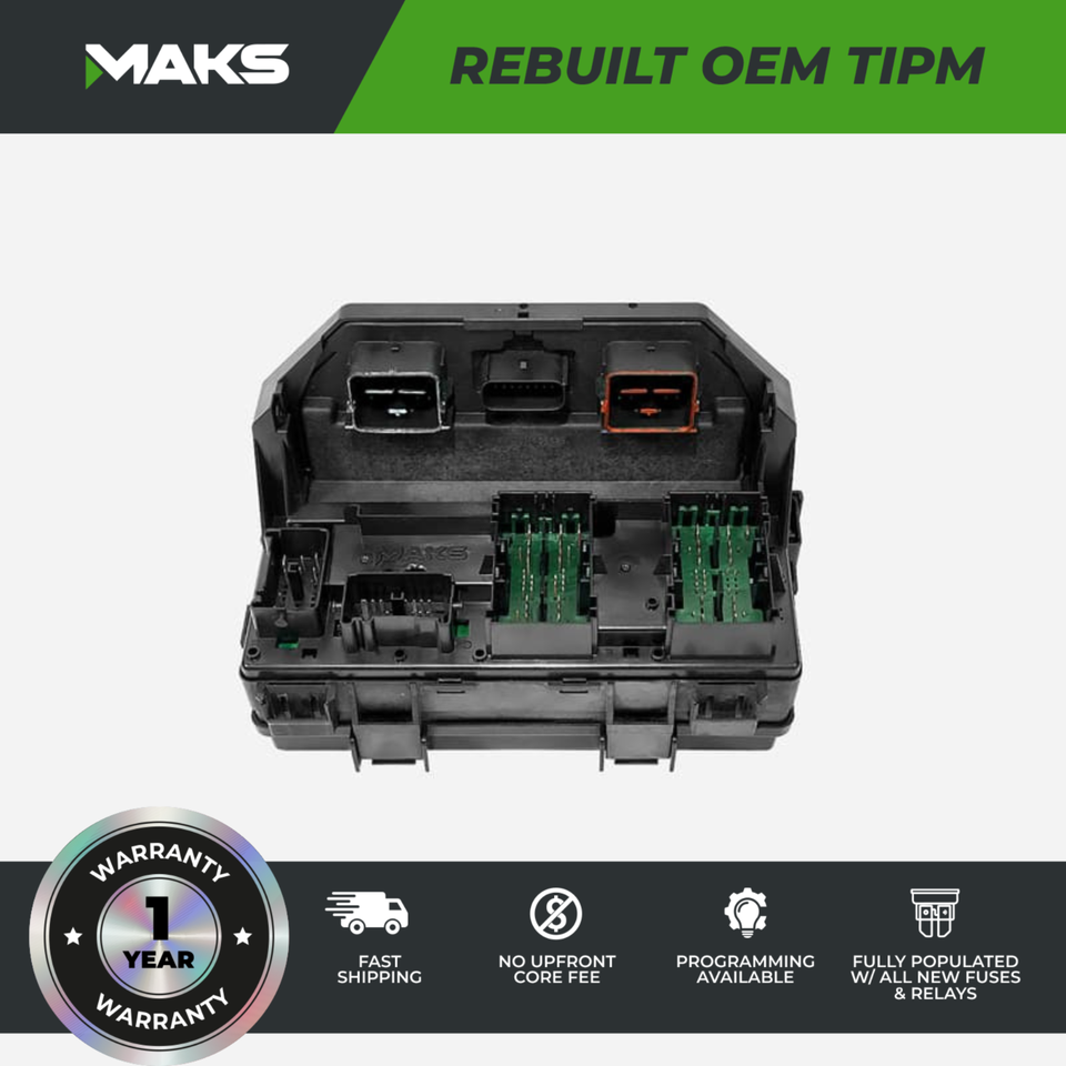 2012 Jeep Grand Cherokee OEM Rebuilt TIPM 68089321 *PROGRAMMING ...