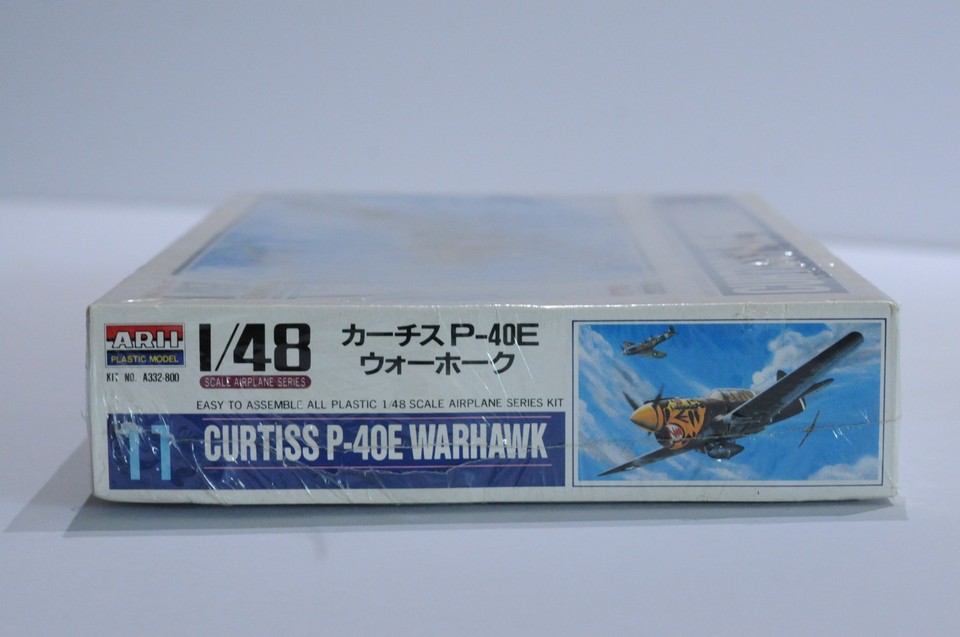 ARII CURTISS P-40E WARHAWK SCALE 1:48 PLASTIC MODEL KIT NEW | eBay