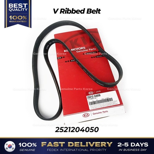 ⭐Genuine⭐ V Ribbed Belt 2521204050 for Kia Ray Picanto | eBay