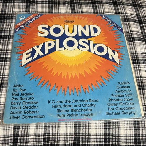 1976 Ronco Records Sound Explosion By Original Various Artists Vinyl LP ...