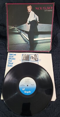 Nick Gilder/ City Nights (VG) 1978 LP Vinyl Album Record 1202 | eBay