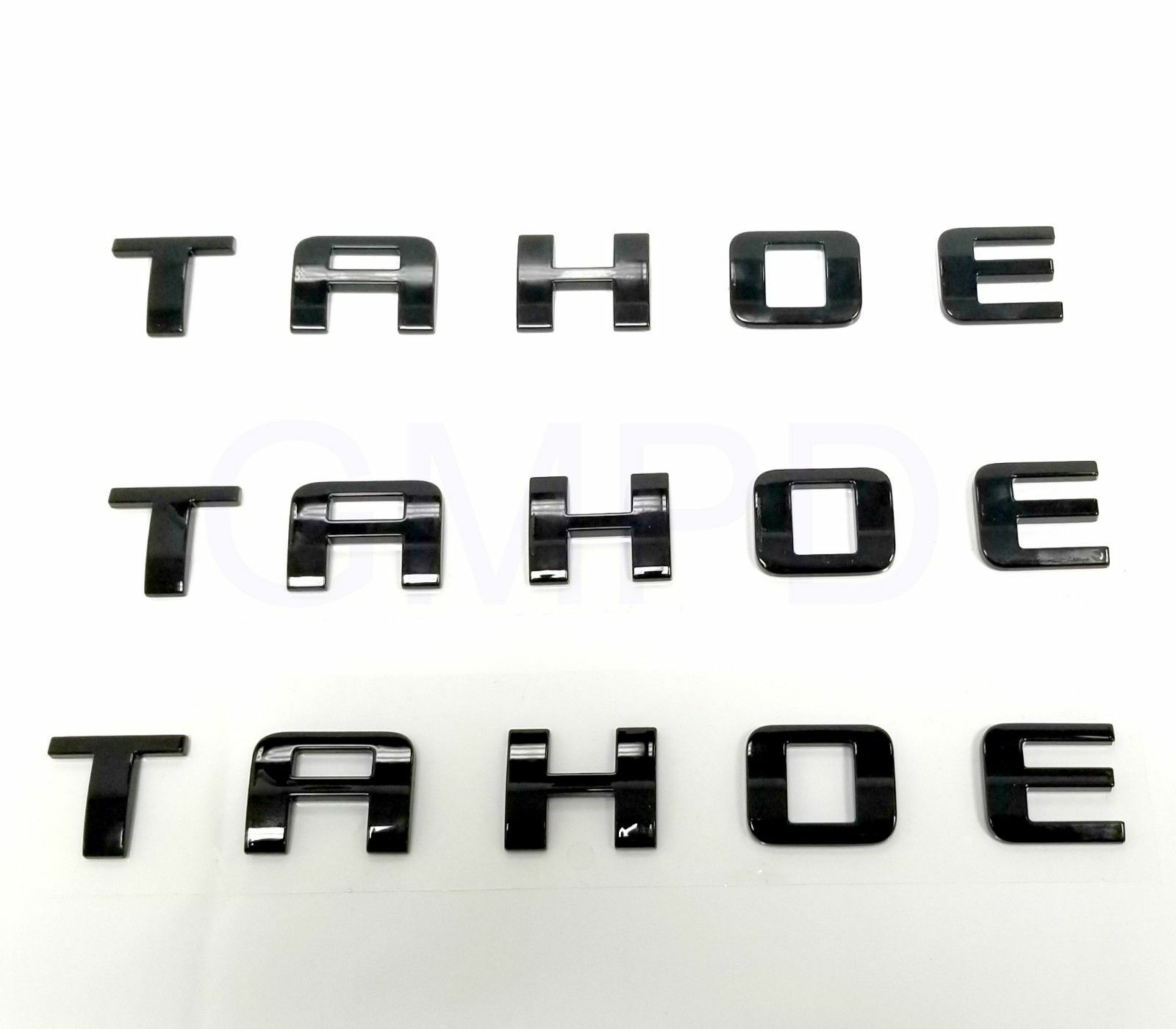 2015-2020 Chevrolet Tahoe Black Out Emblem Kit 23463800 84214128 ...