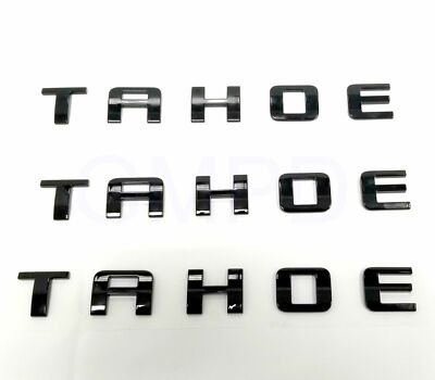 2015-2020 Chevrolet Tahoe Door & Liftgate Emblem Kit 84214126 84214128 ...