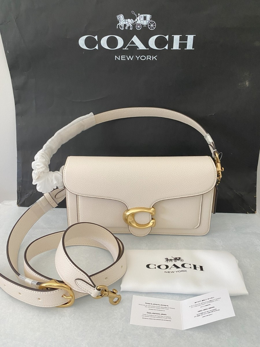 Coach Tabby Shoulder Bag 26 CH857 Brass/Chalk New Version Coach Tabby Shoulder Bag 26 CH857 Brass/Chalk New Version
