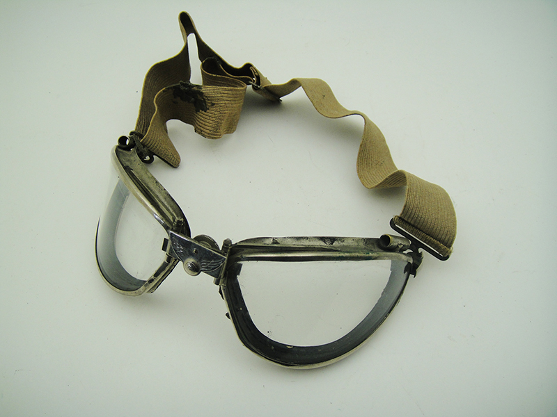 Vintage B6 AVIATOR FLYING Pilot GOGGLES Aviation Pre WW2 B-6 USAF WWII ...