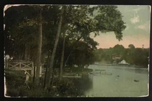 Lake Kenosia Danbury Conn 1912 Jas E. Cuff M1668 | eBay