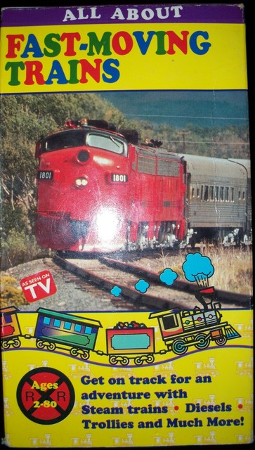 All about Fast-Moving Trains (Video, VHS Format) for sale online | eBay