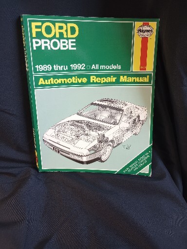 Ford Probe 1989-1992 Repair Manual All Models Service Book Haynes (N8 ...