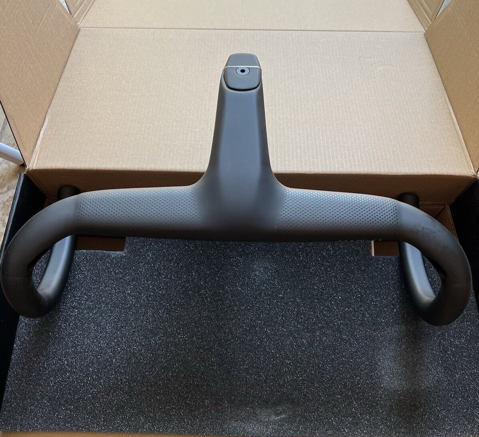 EXS Aerover Carbon Integrated Handlebar One Piece Cockpit 360x140mm | eBay