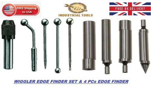 BRAND NEW COMBINATION SET OF 5 PCs WIGGLER EDGE FINDER SET & 4 PCs EDGE FINDER | eBay