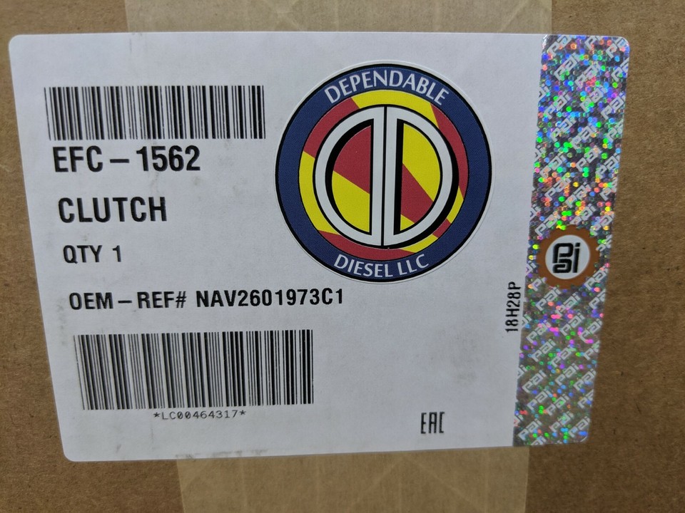 Viscous Fan Clutch for International & Mack E7. PAI # EFC-1562 Ref ...