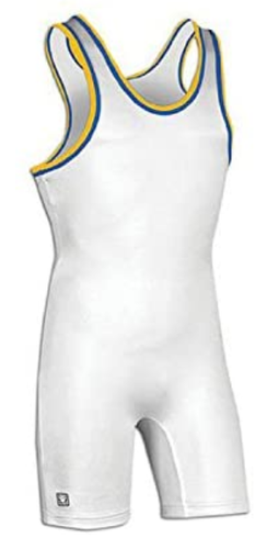 Brute Oklahoma State Style Wrestling Singlet - White/Royal/Gold | eBay