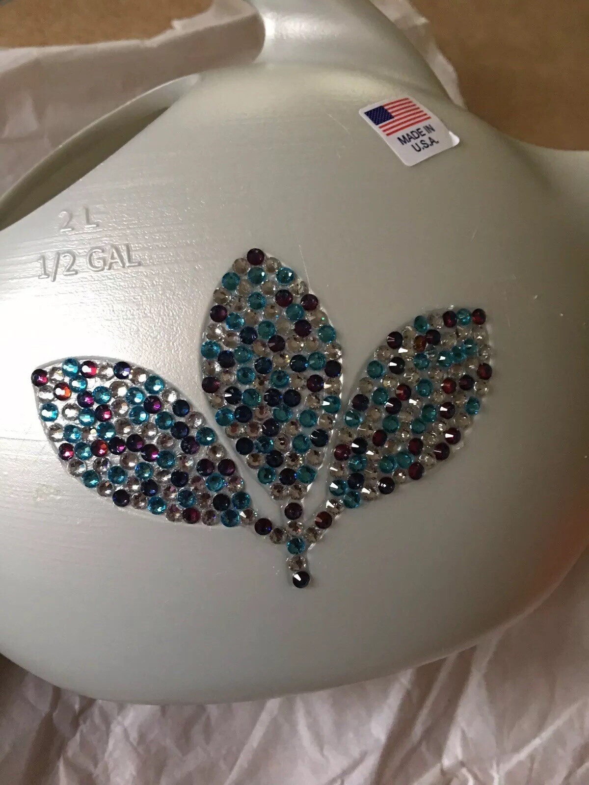 HandMade Indoor Watering Can Lota Fancy Portable Bidet 1/2 Gallon ...