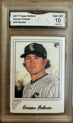 2017 Topps Gallery #19 Carson Fulmer RC GMA 10 Chicago White Sox MLB | eBay