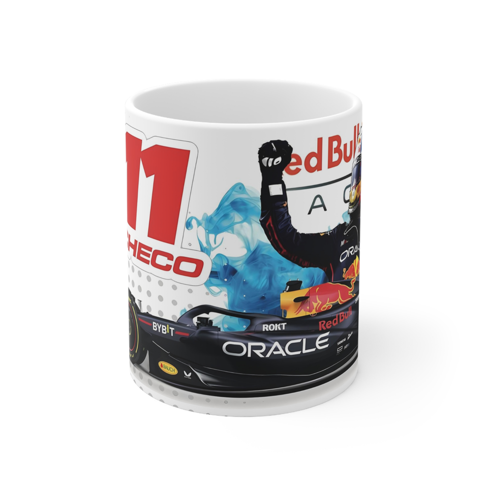 Formula 1 F1 Checo Perez 11oz Coffee Mug F1 Gift Gift for him Gift for ...