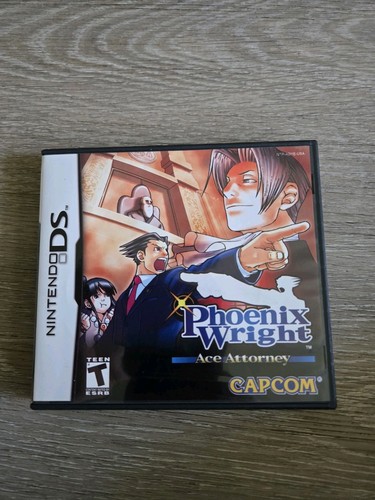NINTENDO DS Phoenix Wright: Ace Attorney TESTED COMPLETE CIB GAME, CASE ...