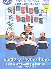 Singing Babies: Nursery Rhyme Time (DVD, 2001, 2-Disc Set, Includes ...