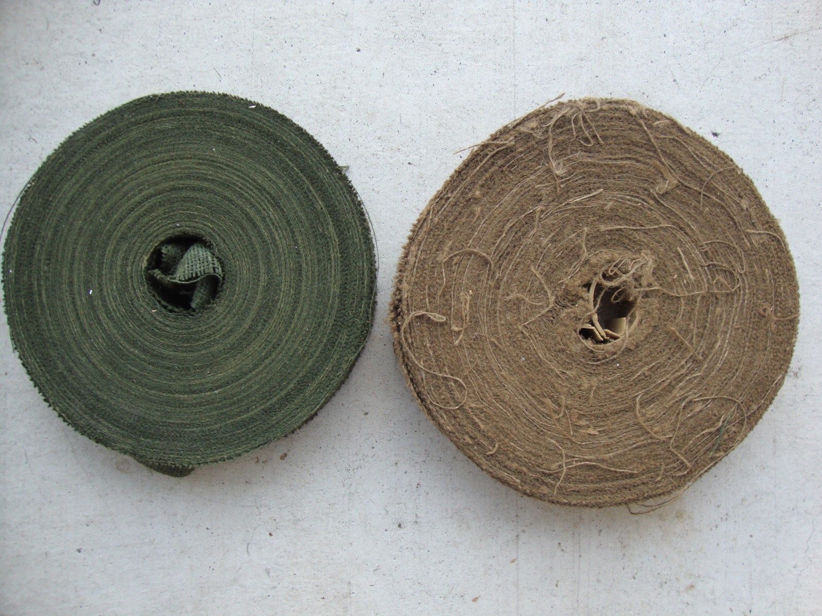 300 ft of WWII US Army Camouflage LIGHT BROWN Burlap 2" Scrim for ...