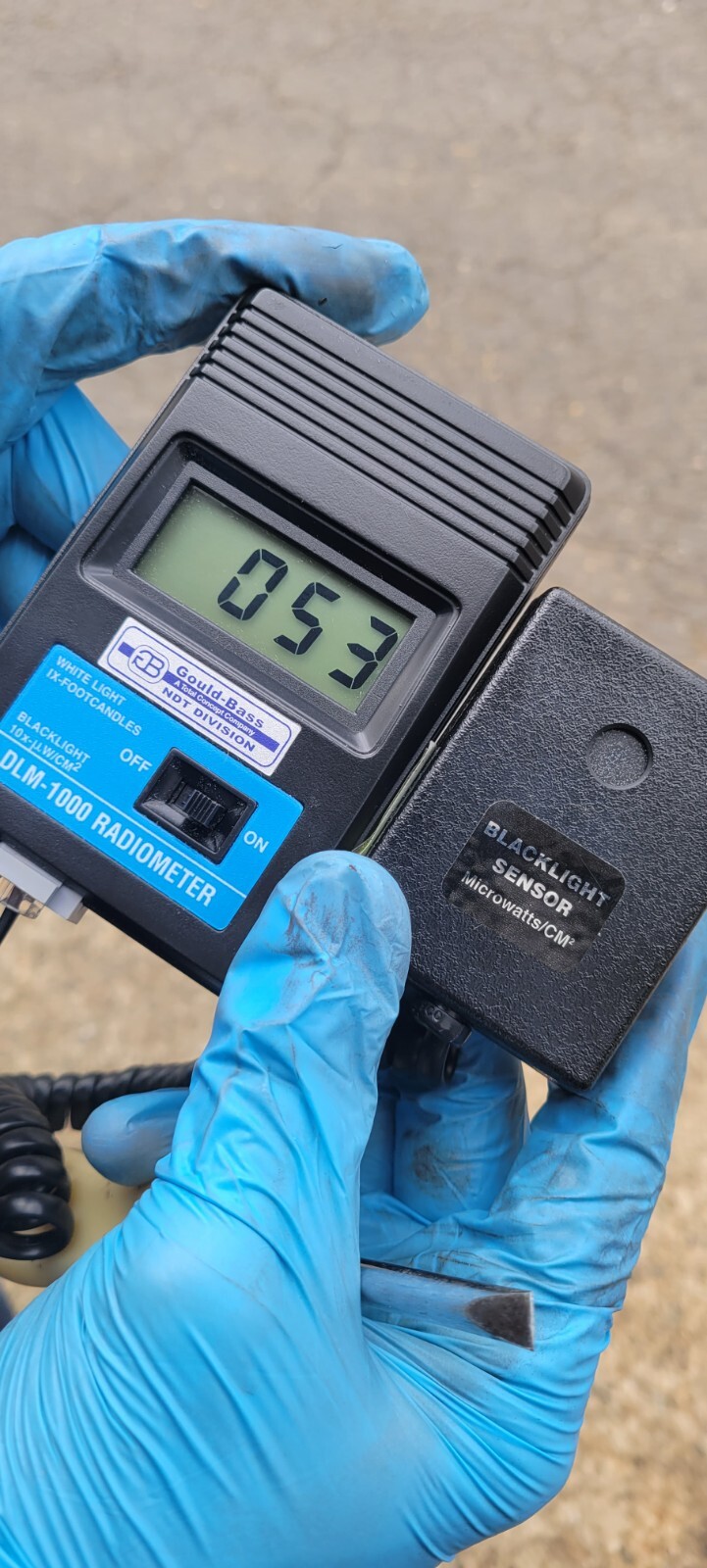 Gould Bass NDT DLM-1000 Radiometer w/ Blacklight Sensor | eBay