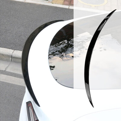 1.5M Universal Car Rear Trunk Spoiler Lip Roof Tail Wing Trim ...