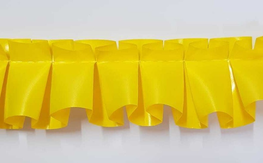 Easy Pleat Ribbon 18 Colours 3 Lengths Pre-Pleated Floristry Tributes ...