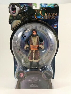 Golden Compass Lord John Faa Figure w/ Crow Daemon Popco Jim Carter (Mr ...