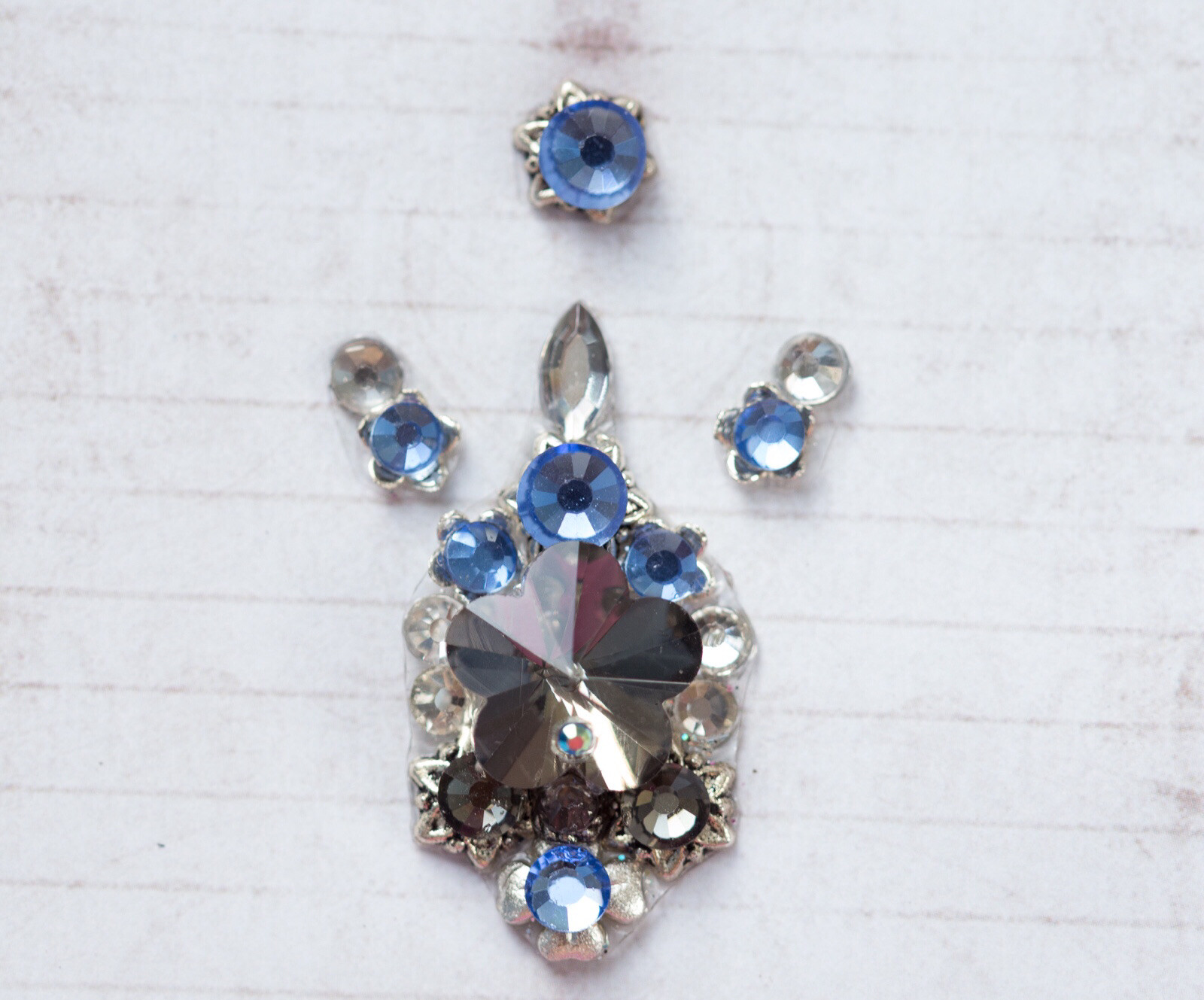 Tribal Bindi Holly Blue ATS Tribal Fusion FCBD Style Belly dance Face ...