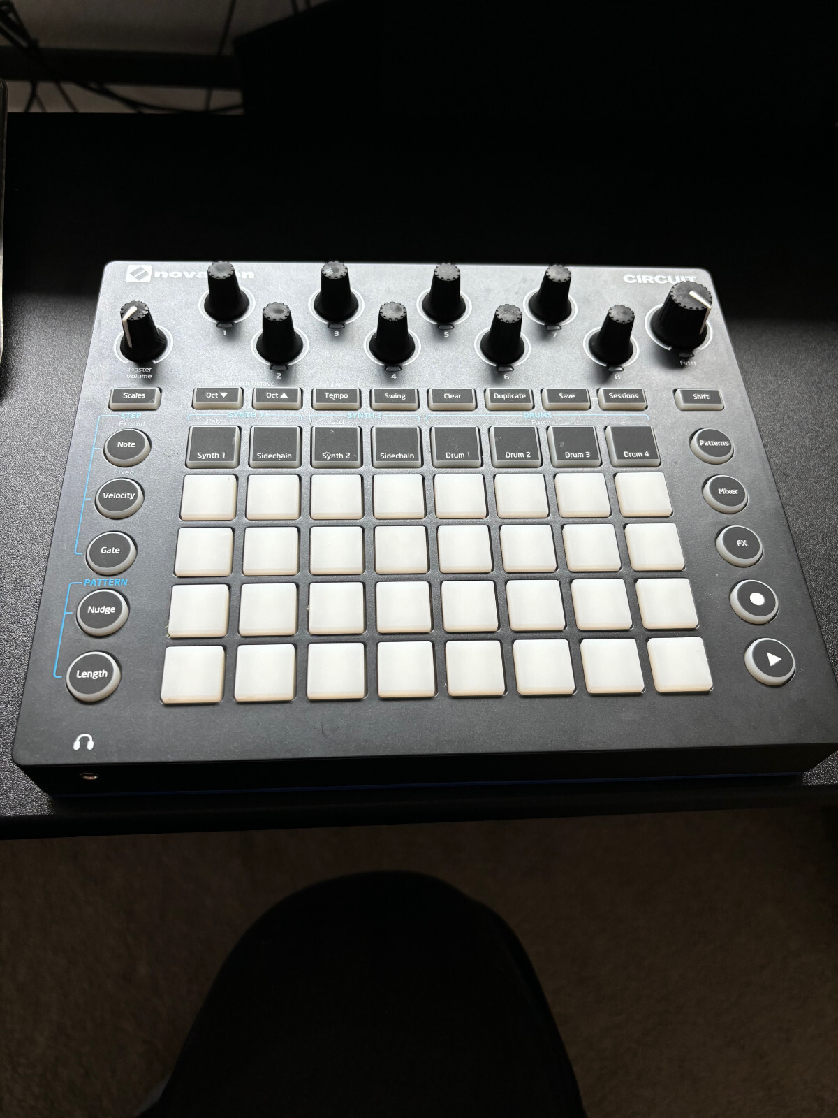 Novation Circuit Groove Box Sequencer Standalone Used w/ Power & USB ...