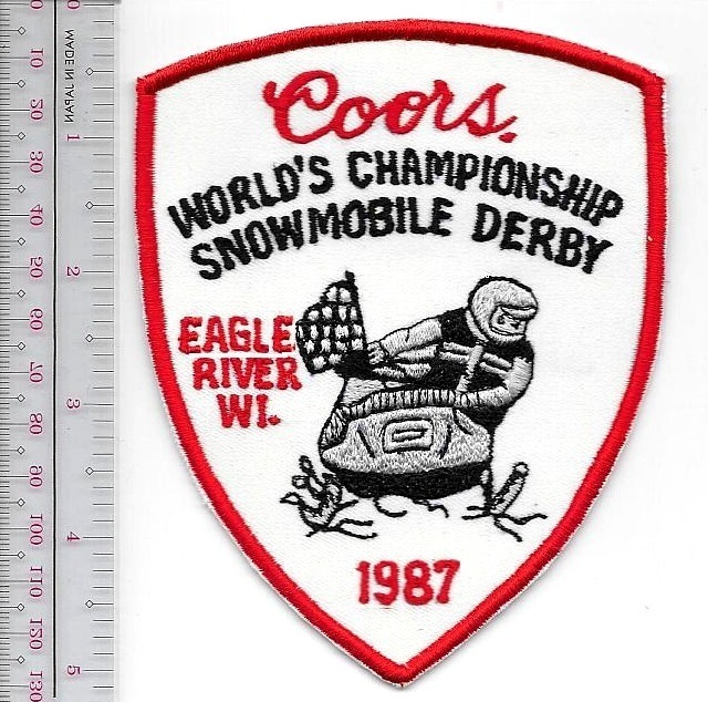 Snowmobile Coors Beer Derby 1987 Eagle River, Wisconsin | eBay